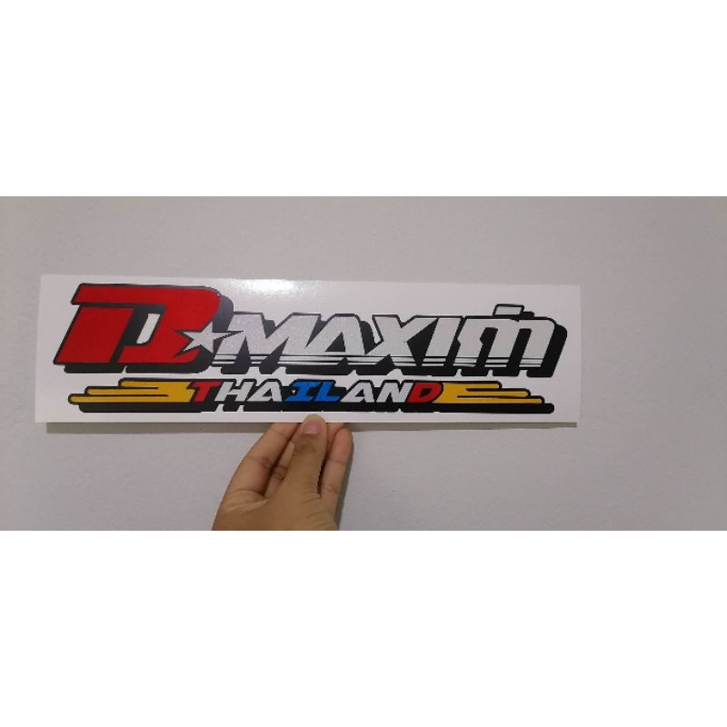 สติ๊กเกอร์ติดรถ D-MAX เก่า THAILAND งานตัดสะท้อนแสง | Shopee Thailand