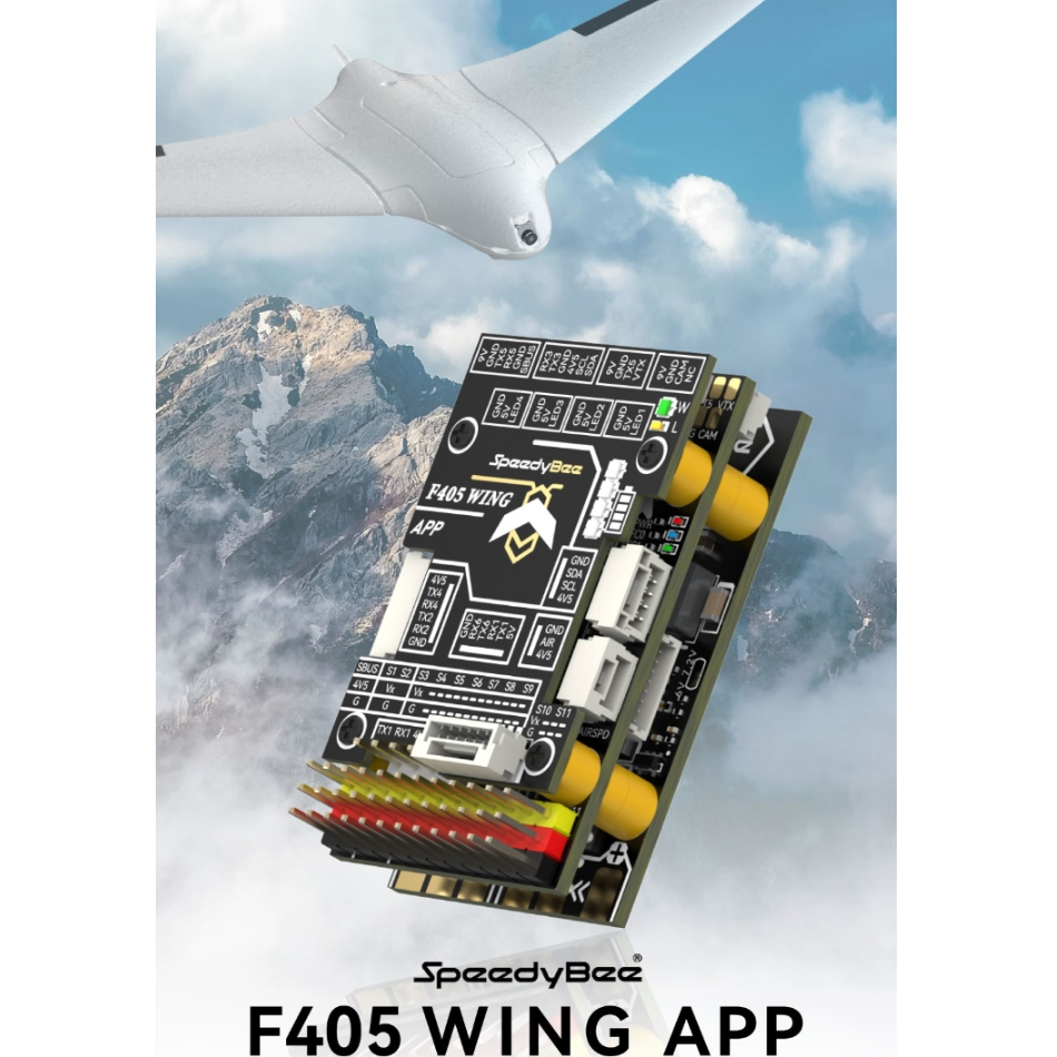 [FC WING] SpeedyBee F405 WING APP Fixed Wing Flight Controller สำหรับ ...