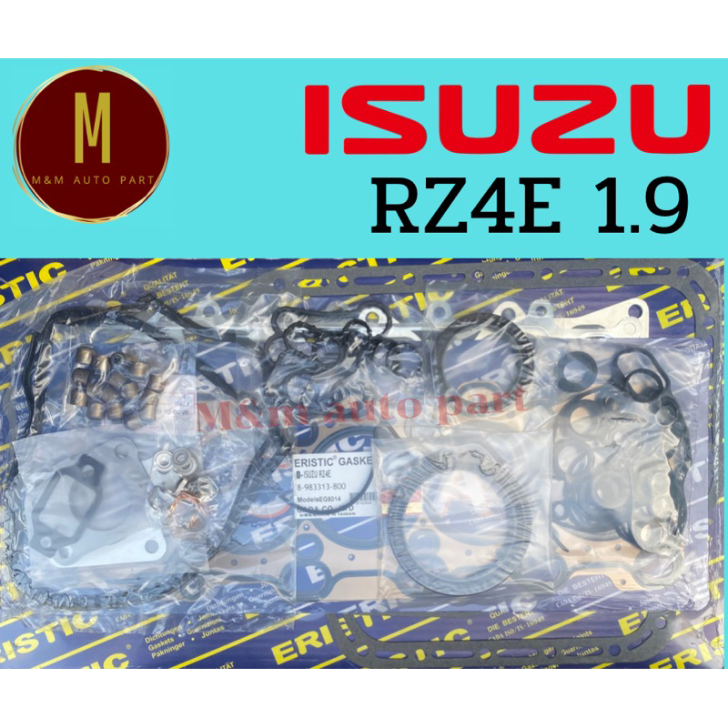 ประเก็นชุดใหญ่ ISUZU RZ4E X-SERIES DMAX MU-X(ฝาเหล็กสปริง)1900CC DDI ...