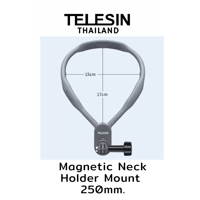Telesin Magnetic Neck Holder Mount / Rechargeable Selfie/Protective ...