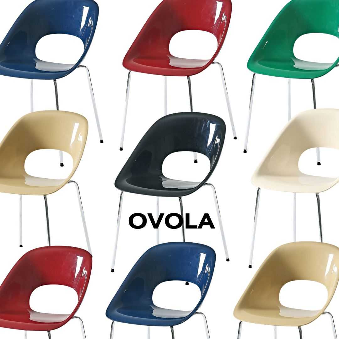 "พร้อมส่งบางสี" เก้าอี้ OVOLA CHAIR /comfyhomies/ | Shopee Thailand