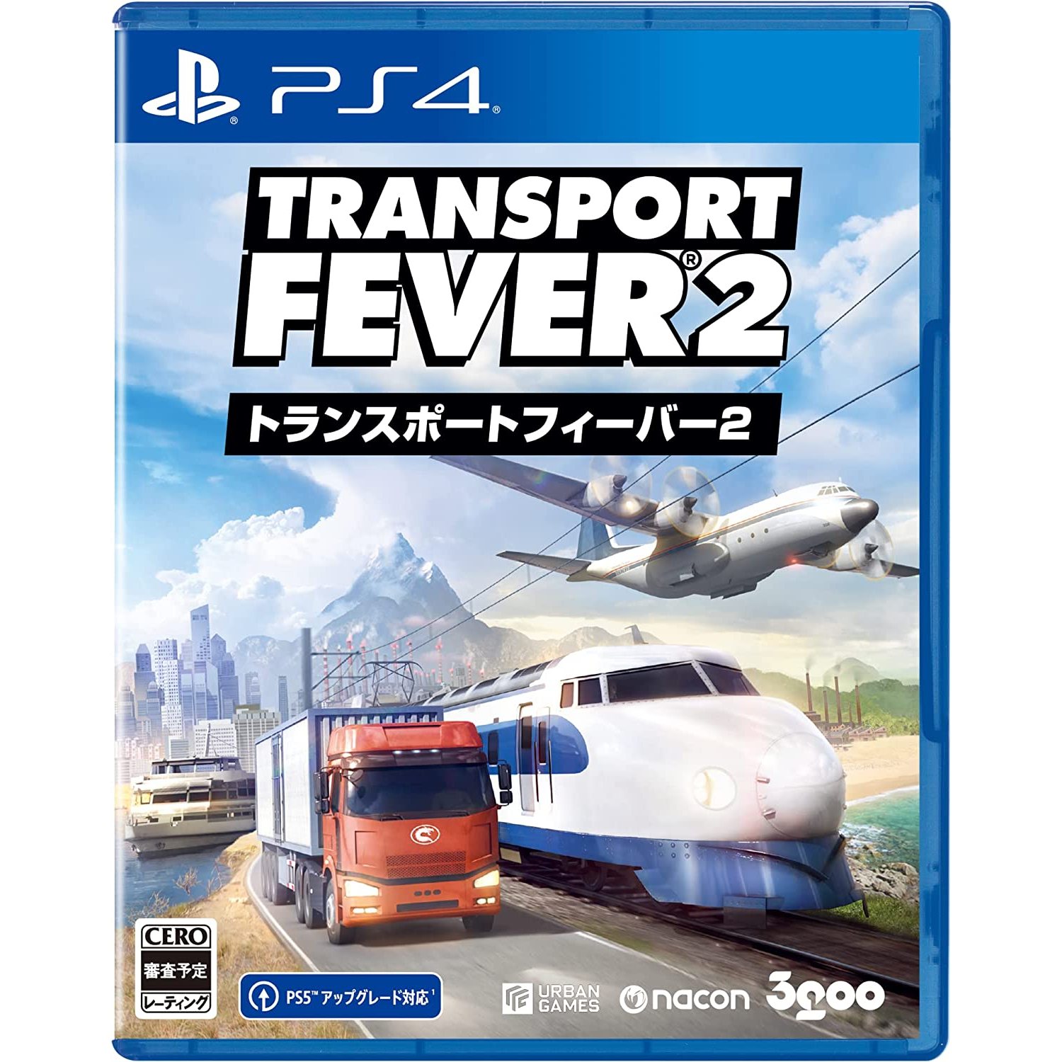 [Direct from Japan] PS4 TRANSPORT FEVER 2 Japan NEW GAME PlayStation 4 ...