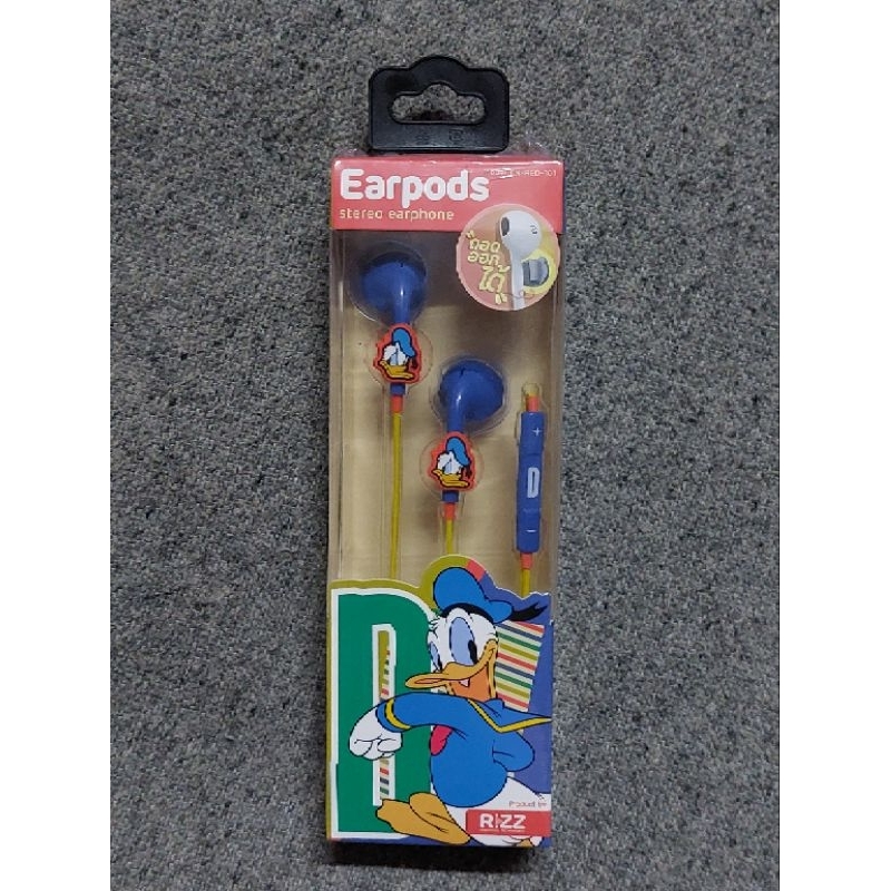 Rizz หูฟังลิขสิทธิ์แท้ Donald Duck (ไมค์โครโฟนในตัว) | Shopee Thailand