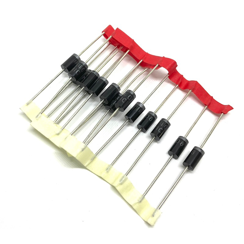 ไดโอด 1N5401 1N5402 1N5404 1N5406 1N5408 Rectifier Diode 3A DO-27 ...