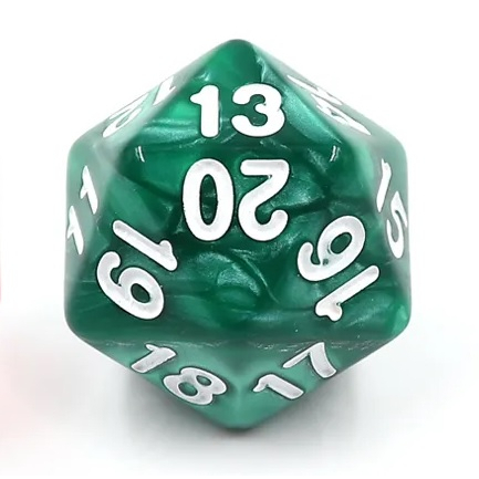ลูกเต๋า D20 & สุ่มหลายแบบ Random DICE D4 D6 D8 D10 D12 D20 D100 (1ลูก ...