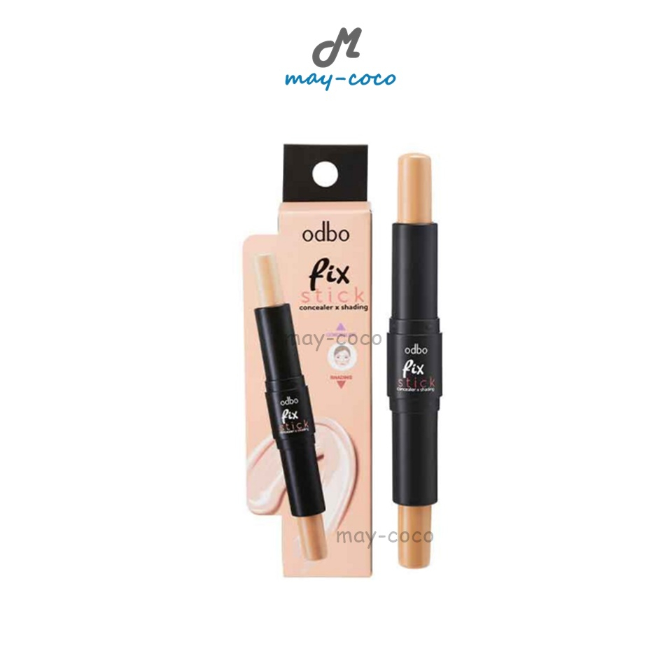 ถูก/แท้/มีไลฟ์ คอนซีลเลอร์ เฉดดิ้ง ODBO Fix Stick Concealer Shading กรอบหน้า คอนทัวร์ เฉดดิ้ง ...