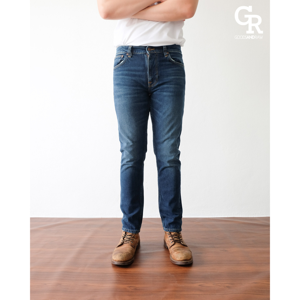 ฟรี! ถุงผ้า300฿ Lean Dean Deep Ocean แบรนด์ Nudie Jeans แท้ 100% by ...