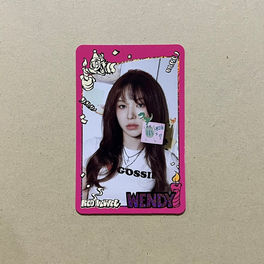 การ์ด Red Velvet Birthday Trading Card Set ไอรีน ซึลกิ เวนดี้ จอย เยริ ...