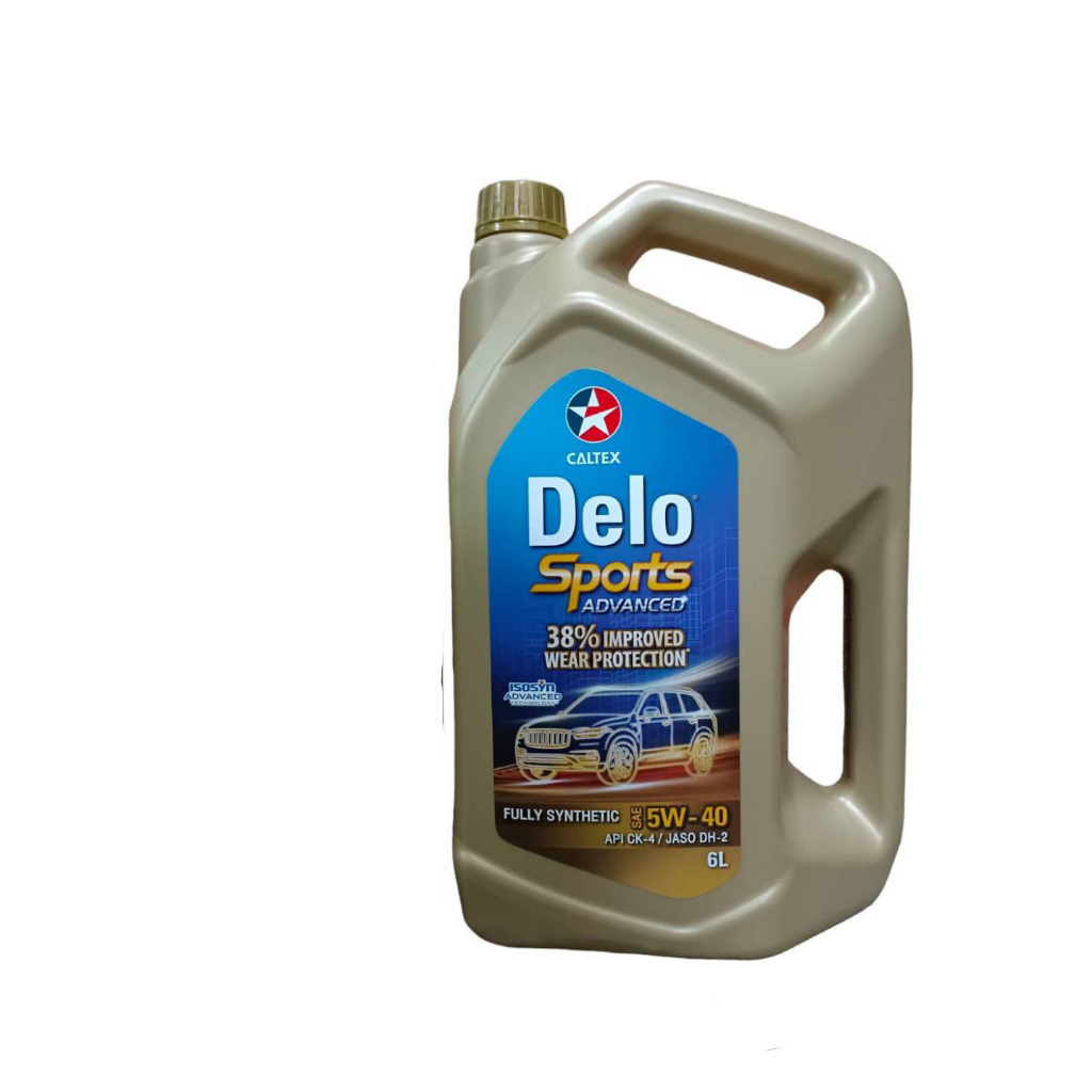 Caltex Delo Sports Advance 5W-40 ,API:CK-4/6+2Ltrs.น้ำมันเครื่องดีเซล ...