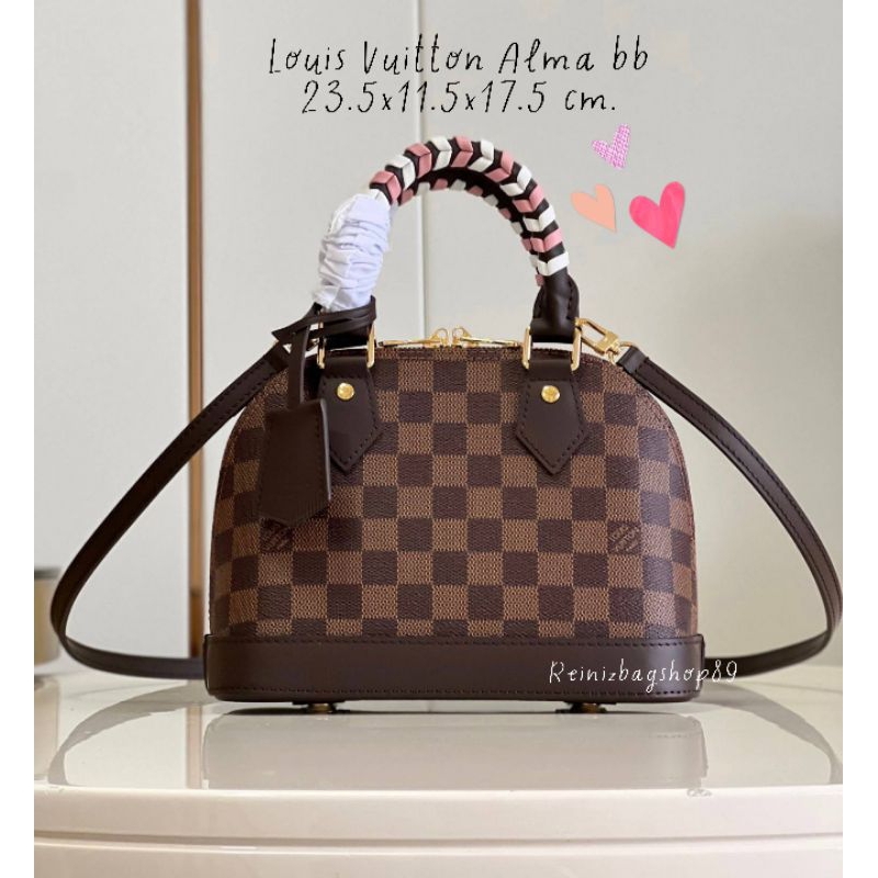 New LV Alma BB Damier Shopee Thailand