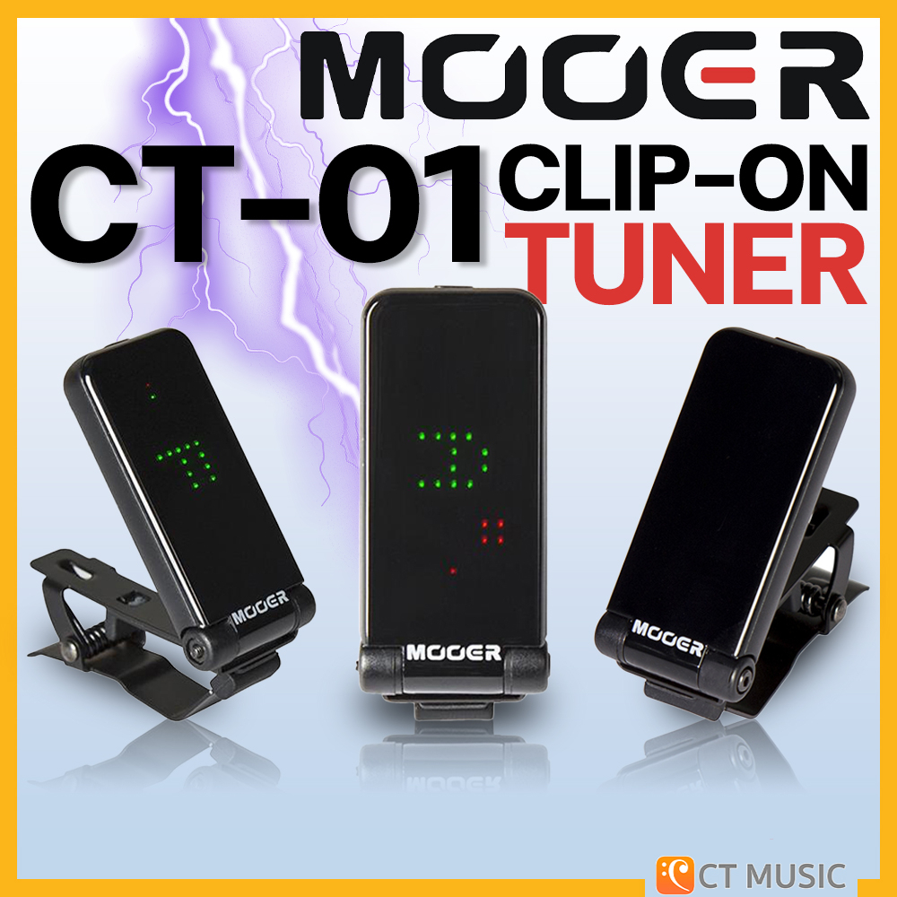 Mooer CT-01 Clip-On Tuner เครื่องตั้งสาย | Shopee Thailand