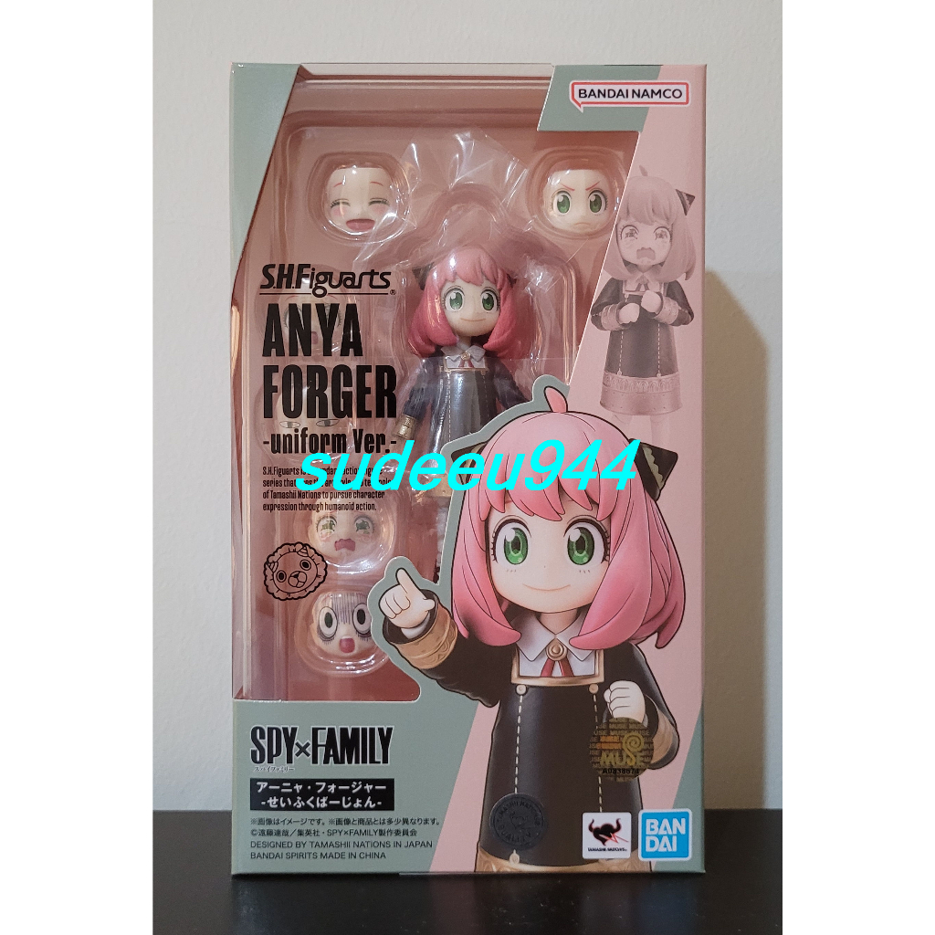S.H.Figuarts SHF Anya Forger -Uniform Ver.- (SPY x FAMILY) | Shopee ...