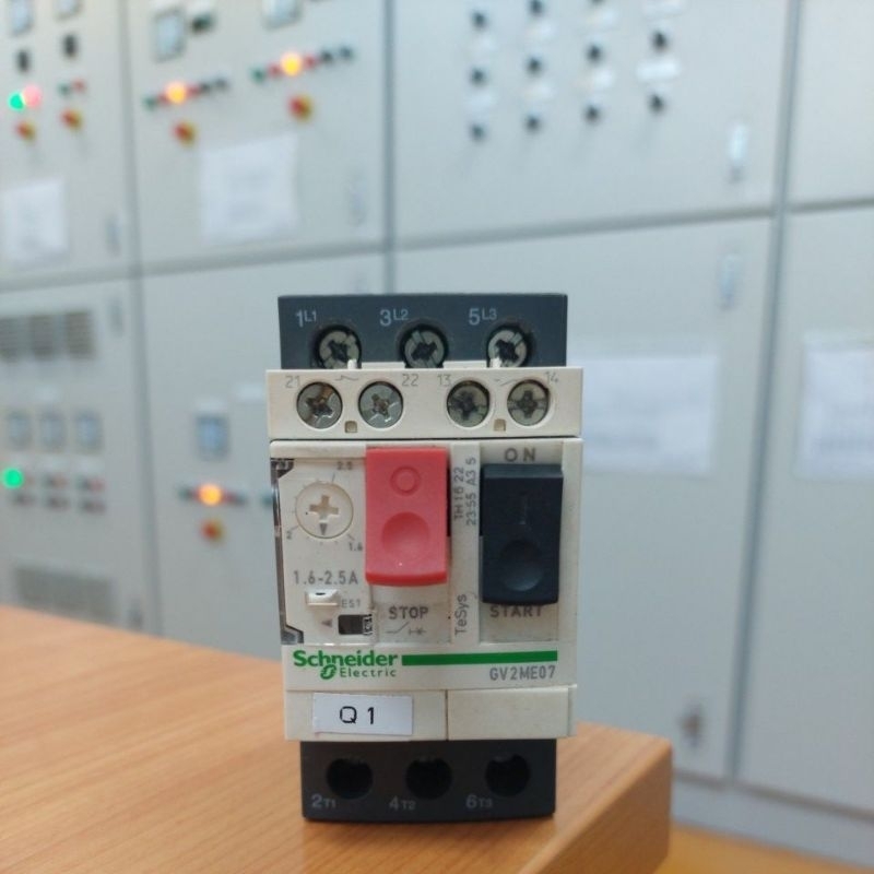 มอเตอร์เบรกเกอร์ มือ 2 - 1.6-2.5A GV2ME07 MOTOR CIRCUIT BREAKER GV2ME ...