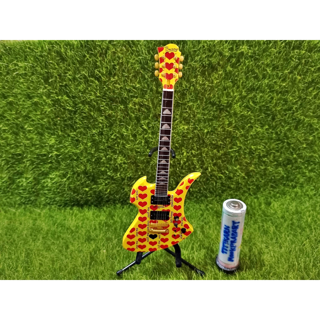 (เพิ่ม 3 แบบพร้อมส่ง) โมเดลกีต้าร์ Model Hide Guitar Collection / X JAPAN Burny Fernandes MG 1/8 ...