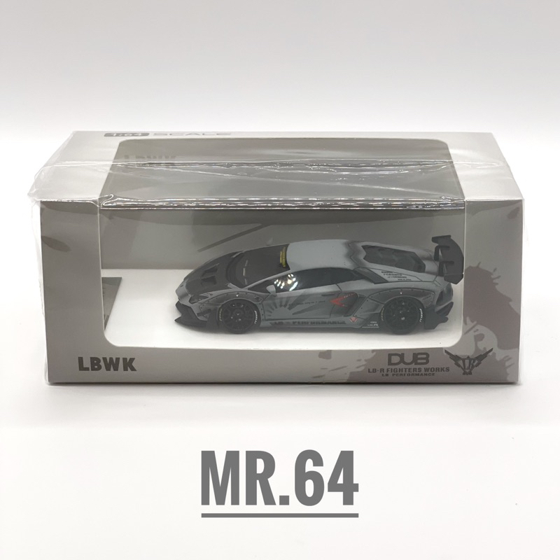 โมเดลรถยนต์ T&P : 1/64 Lamborghini LB-R Works Zero Fighters Limited ...