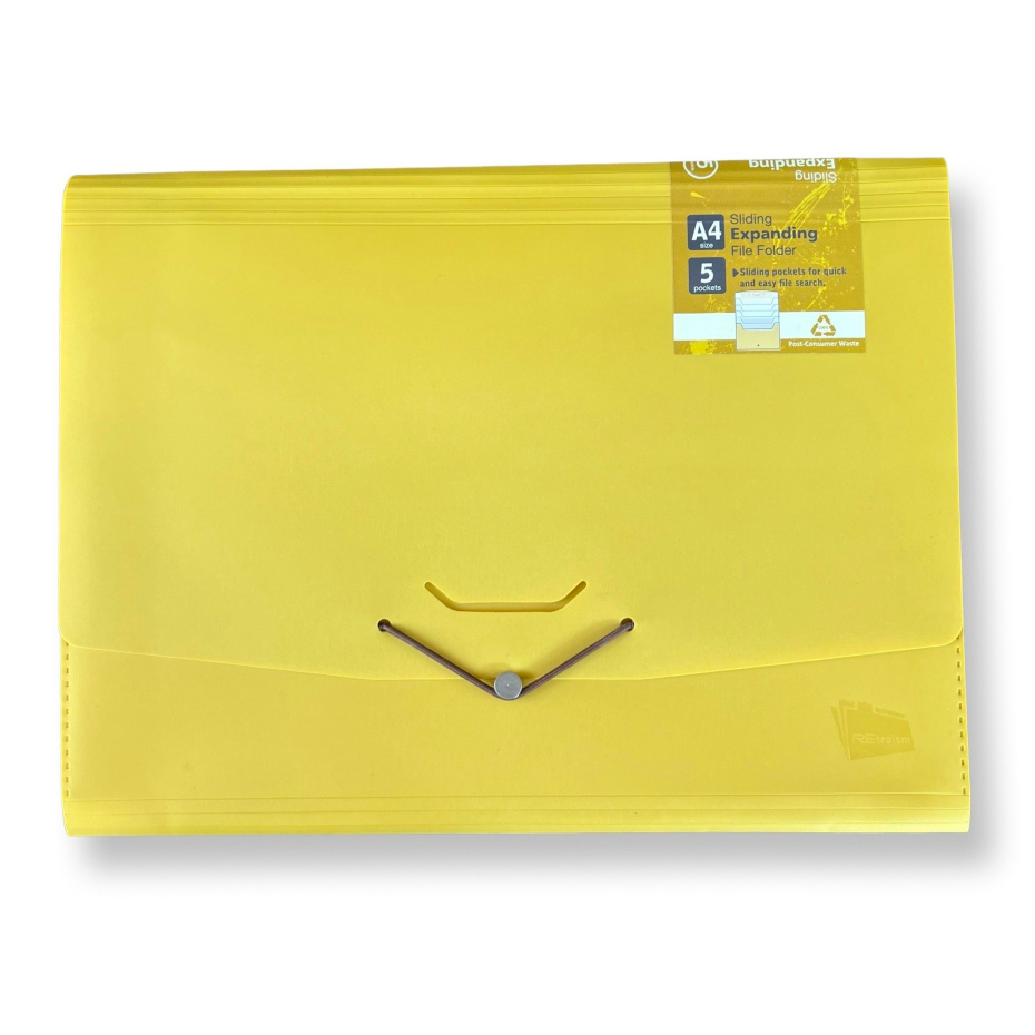 Databank Sliding Expanding file folder แฟ้มเอกสารขนาด A4 | Shopee Thailand