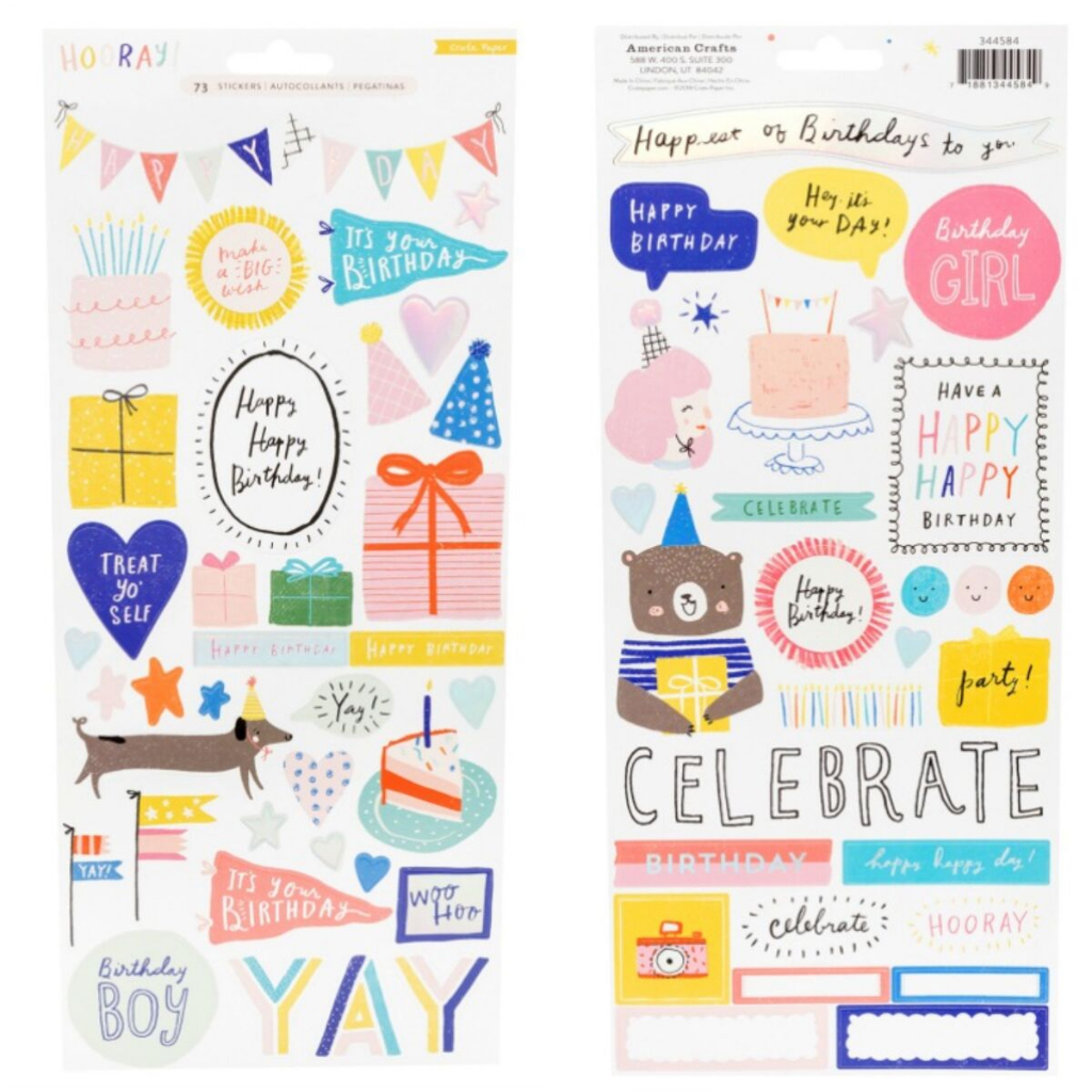 สติกเกอร์ Crate Paper - Hooray | Shopee Thailand