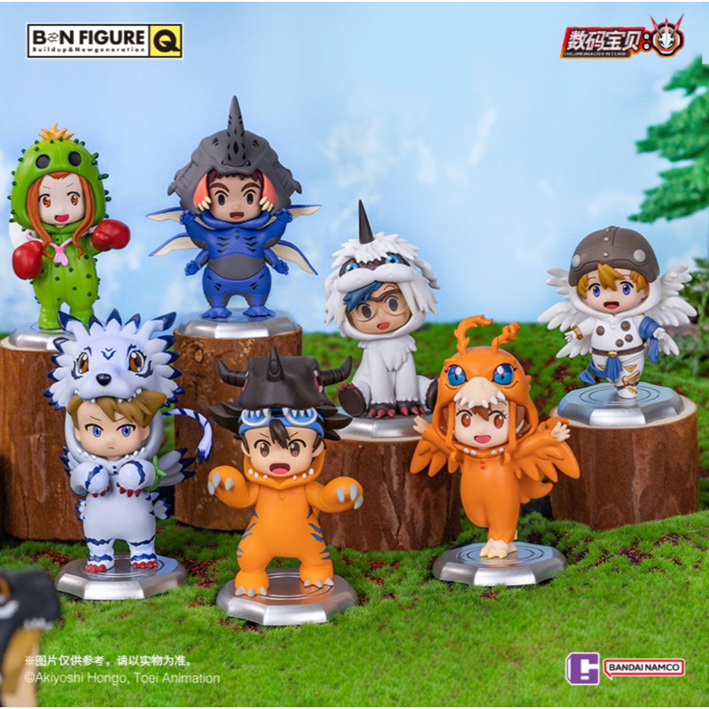 ฟิกเกอร์ Blind Box - BN FIGURE Q x Bandai Digimon Adventure Costume by Toptoy (8+1secret ...