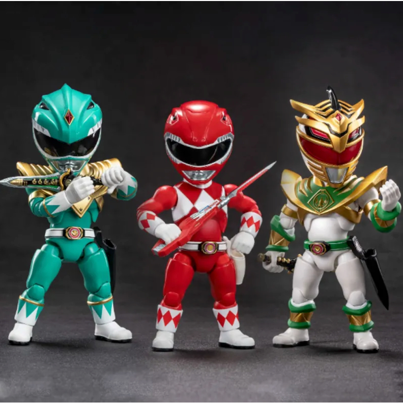 ครบชุด Innovation Point Action Q Mighty Morphin Power Rangers Red ...