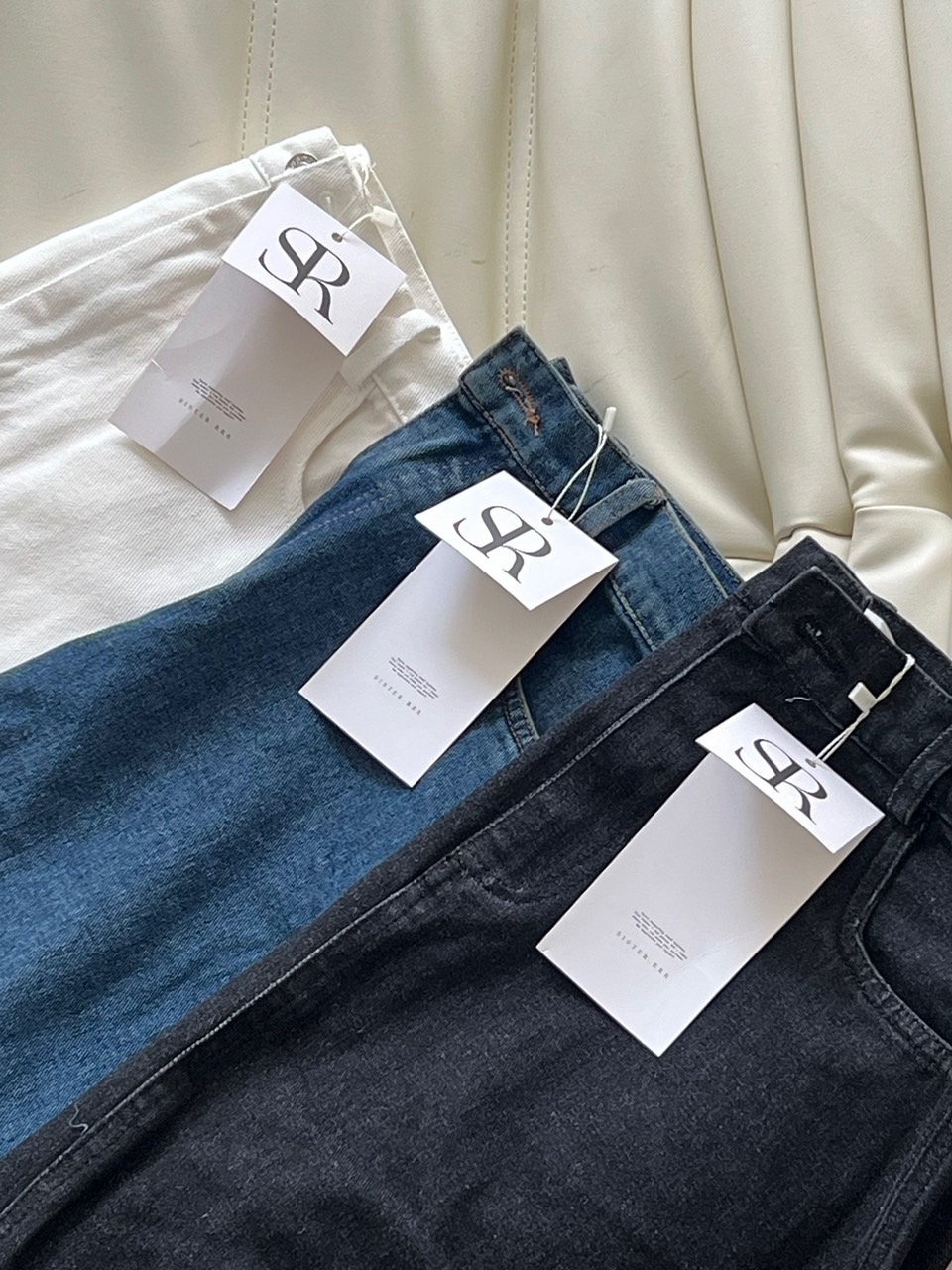 SISTER.RRR : SR SKIRT DENIM | Shopee Thailand