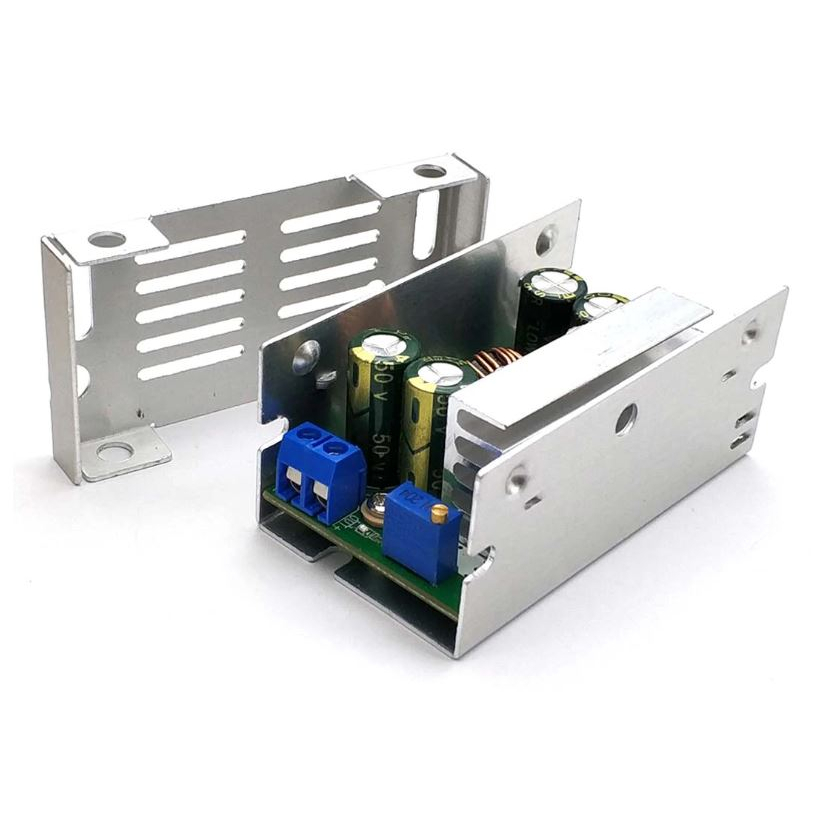 โมดูลลดแรงดัน Buck Step Down 8-55V เป็น 1-36V 15A(Max) 200W Adjustable DC-DC Step Down Converter ...