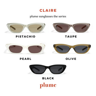 plume.bkk แว่นกันแดดรุ่น ‘Claire’ Sunglasses | Shopee Thailand