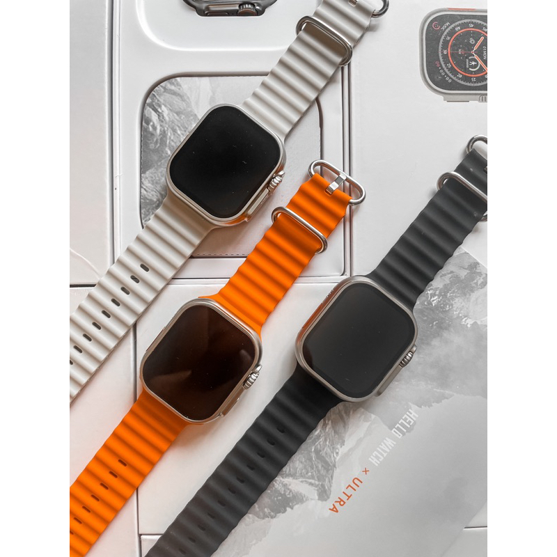 Hello watch x Ultra V.2 ปี2023 ใหม่ล่าสุด ล็อกจอ ล็อกสายมีความจำ 1 gb ...