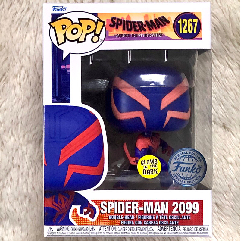[พร้อมส่ง] Funko Pop 1267 Spider-Man 2099 (GITD) - Spider-Man: Across ...