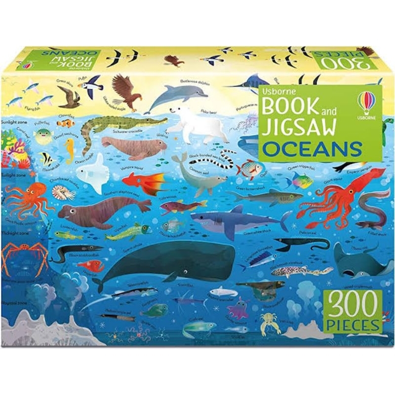 Book and Jigsaw (Usborne) 100-300 pieces จิ๊กซอร์สุดน่ารัก พร้อมหนังสือ ...