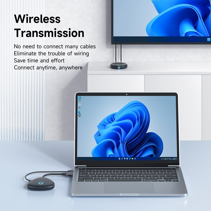 Hagibis 4K HDMI Wireless Transmitter and Receiver Kit, 2.4/5GHz ...
