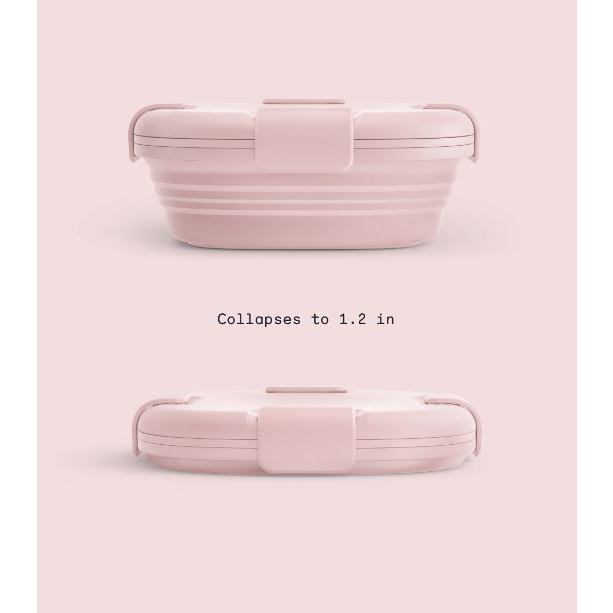 Stojo Box 24 Oz กล่องใส่อาหารพับได้ ของเเท้มี Serial no. | Shopee Thailand