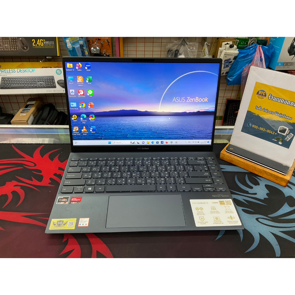 Asus ZenBook 14 UM425QA-KI901TS มือสอง | Shopee Thailand