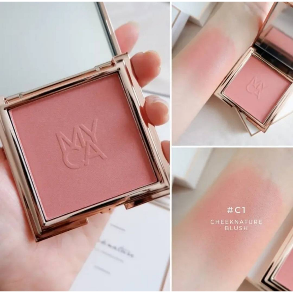 MYCA CHEEKNATURE POWER BLUSH ขนาด 14 g. บลัชออนไมก้า ชีคเนเจอร์ เพา ...