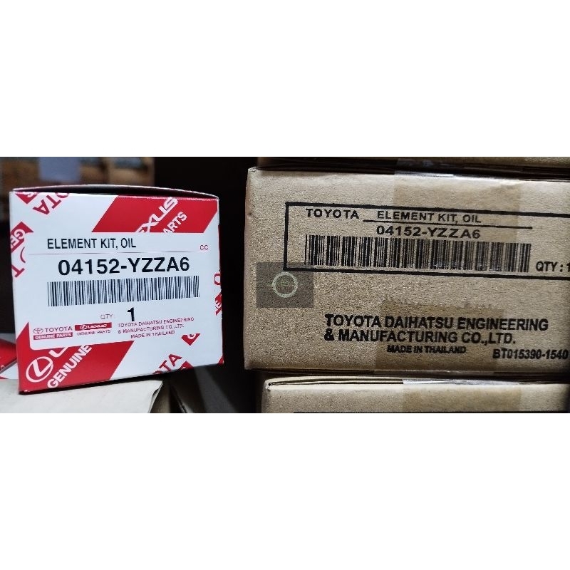 ของแท้!! 04152-YZZA6 ไส้กรองเครื่อง โตโยต้า ALTIS"08-12 YARIS-VIOS"15 ...