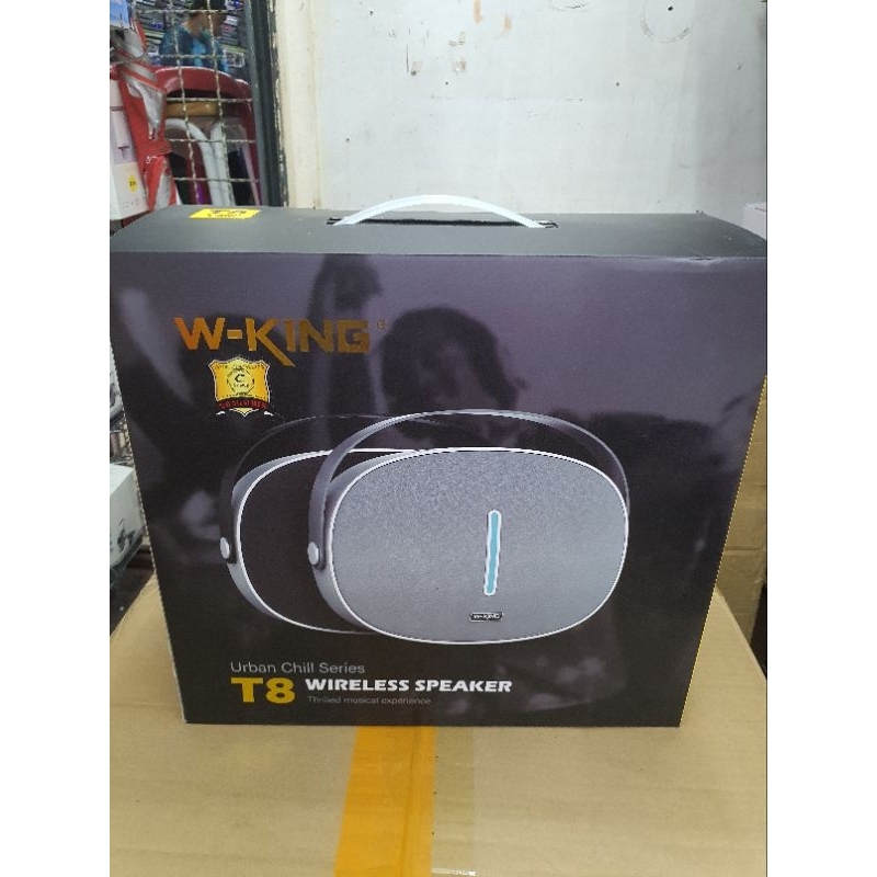 ลำโพง bluetooth W King T8 ลำโพง bluetooth แบบพกพาเสียงดีเบรคกระหึ่ม สี ...