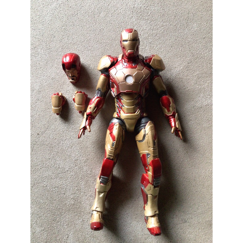 Ironman MK42 Diamond select toys marvel select action figure 1/10 iron man mark42 | Shopee Thailand