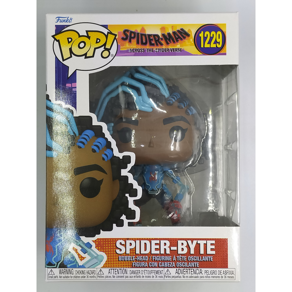 Funko Pop Marvel Spider Man Across The Spider Verse - Spider Byte #1229 ...