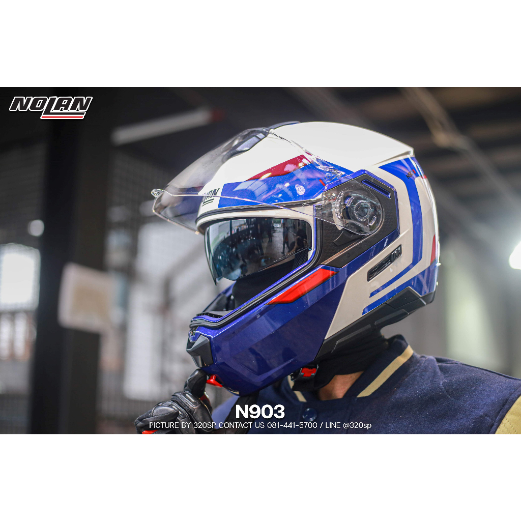 หมวกกันน็อคยกคาง Nolan N903 Flip Up ส่งไว!! | Shopee Thailand