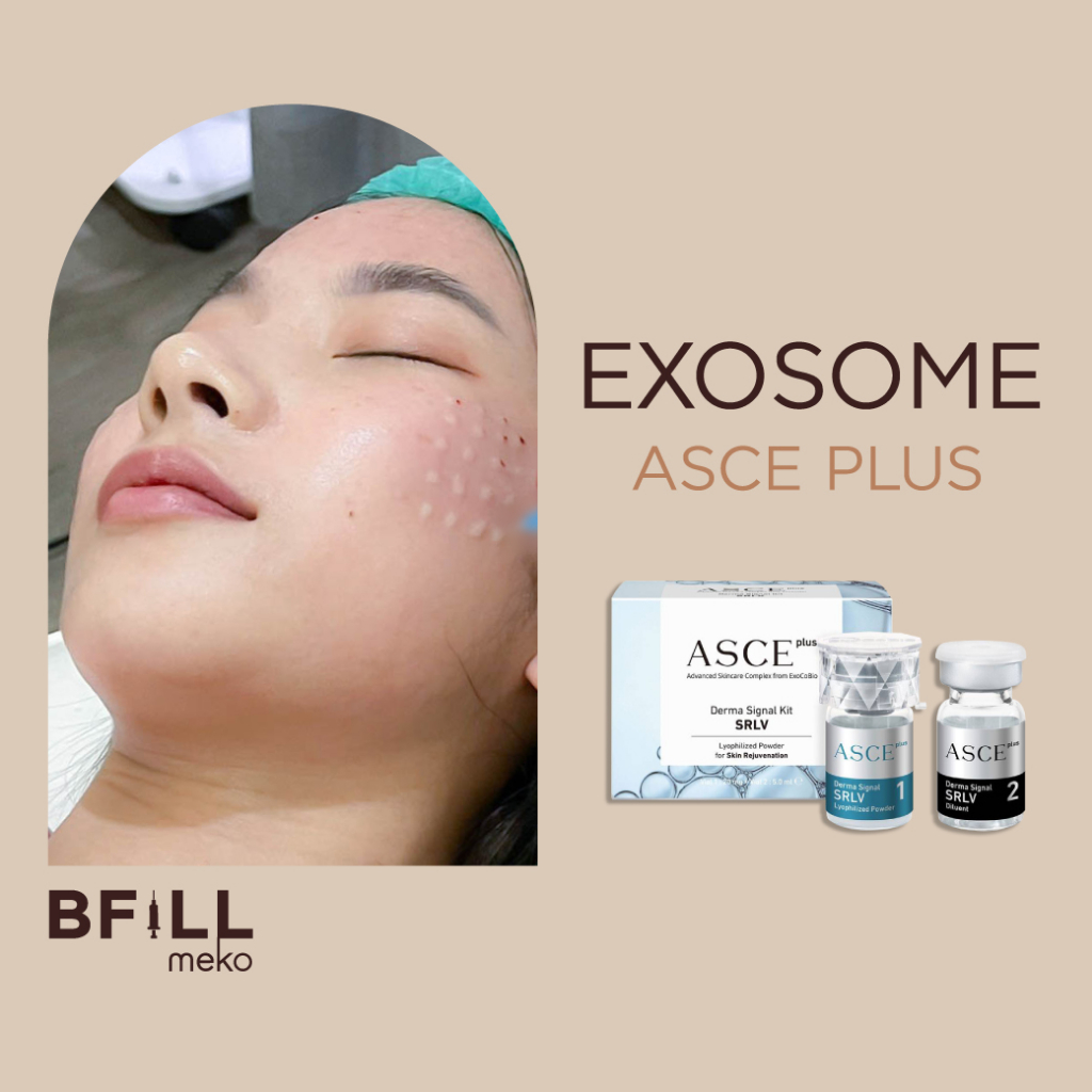 Exosome ASCE plus Stem Cell หน้าสด เพิ่มความสว่าง ฉ่ำเงา หน้าใส ผิวฟูดิ ...