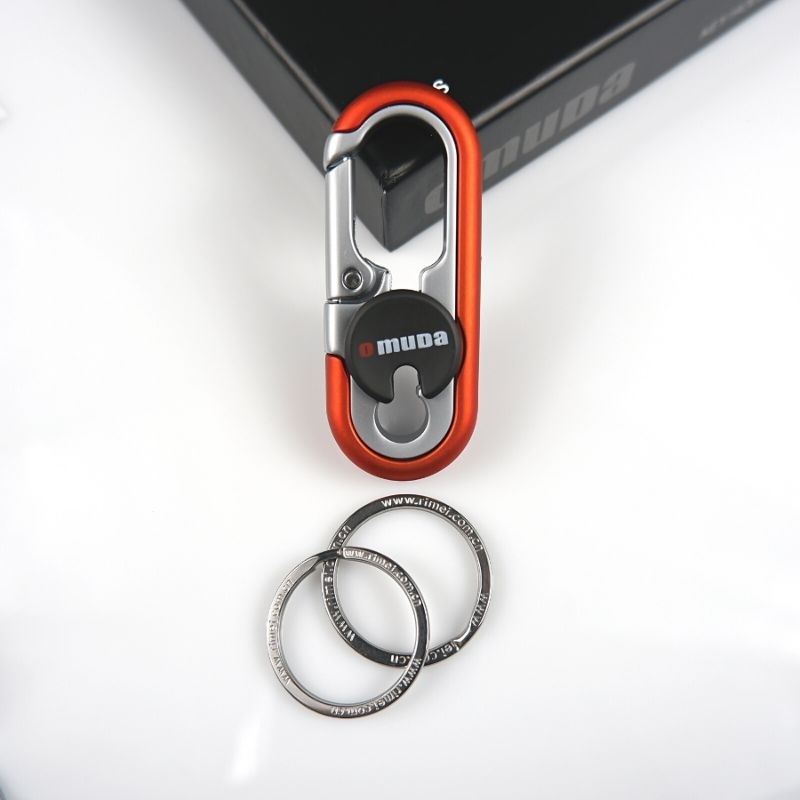 พวงกุญแจ OMUDA 3746 สำหรับ รถยนต์ รถมอเตอร์ไซค์ และอื่นๆ วัสดุสแตนเลสแข็งแรง ดีไซน์สวยงาม ...