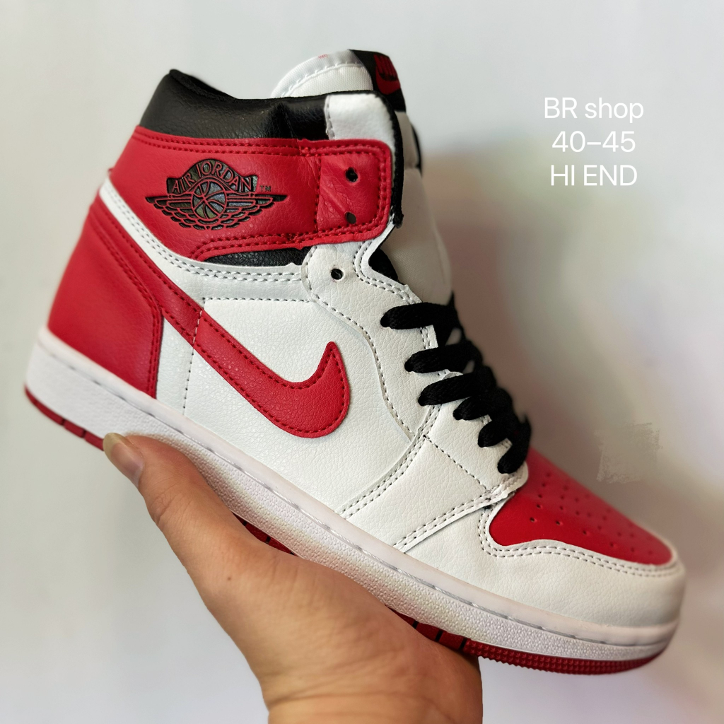 รองเท้าผ้าใบ แอร์จอร์แดน ไซส์.36-45 หุ้มข้อ ใส่สบาย ทรงสวย สายสตรีท ...