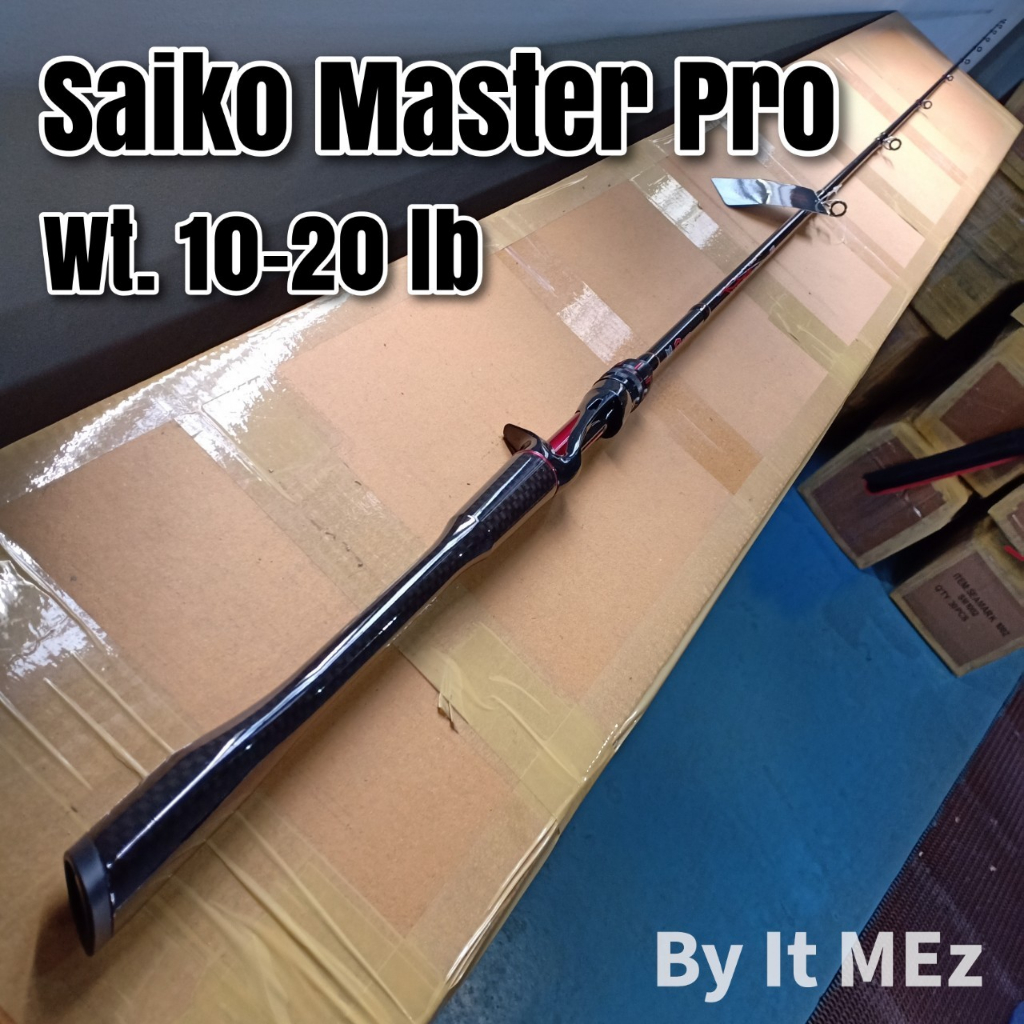 ของแท้ ราคาถูก คันตีเหยื่อปลอม Saiko Master PRO Line wt.10-20 lb 6.8 ...