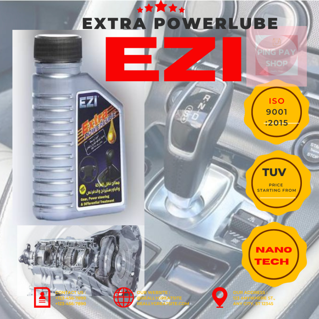 EZI น้ำมันเกียร์ Treatment 50 ML สารเสริมเกียร์อัตโนมัติและเกียร์ธรรมดา ของแท้ 100% | Shopee ...