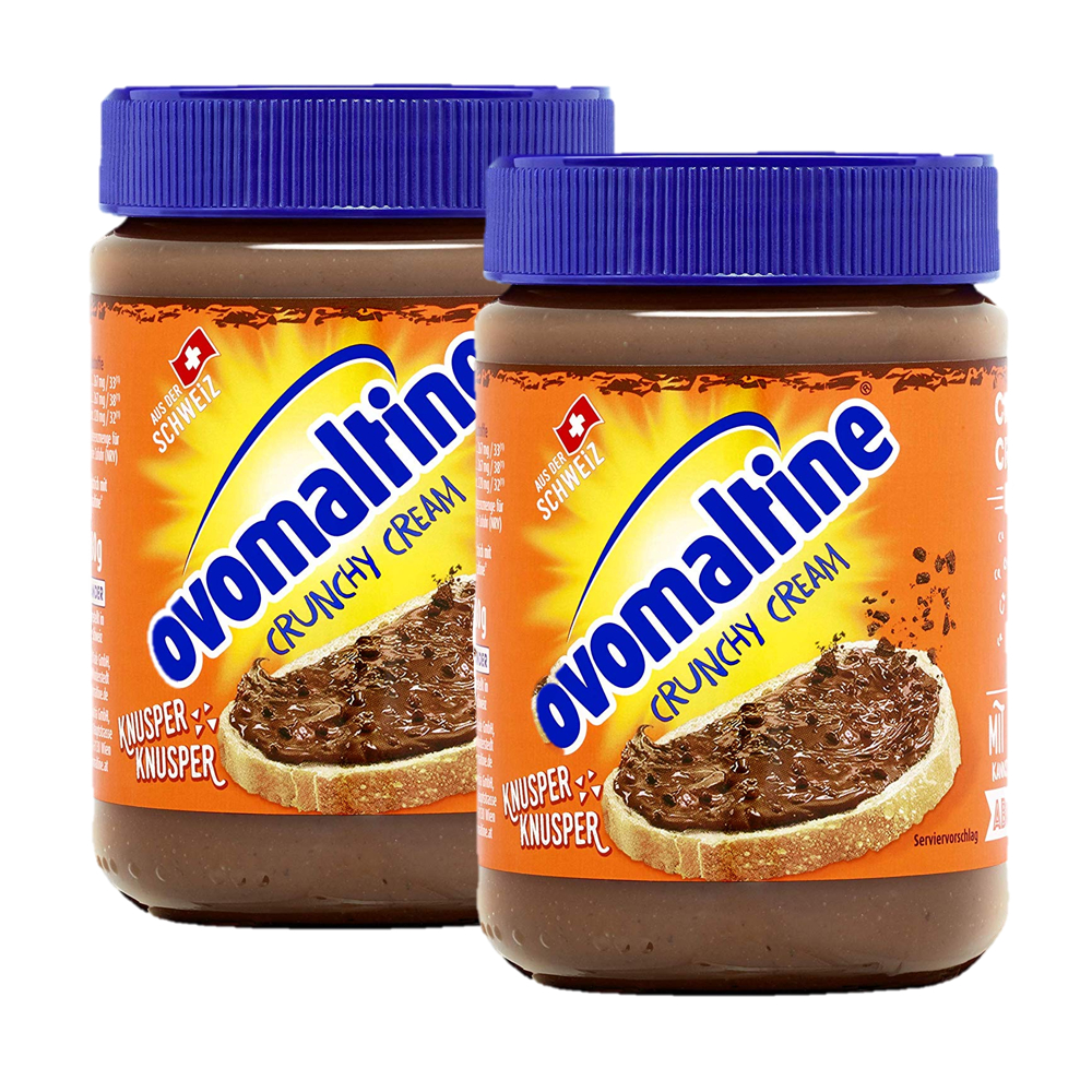 OVALTINE Ovomaltine Crunchy Cream โอวัลติน ครั้นชี่ สเปรดช็อคโกแลตทาขนม ...