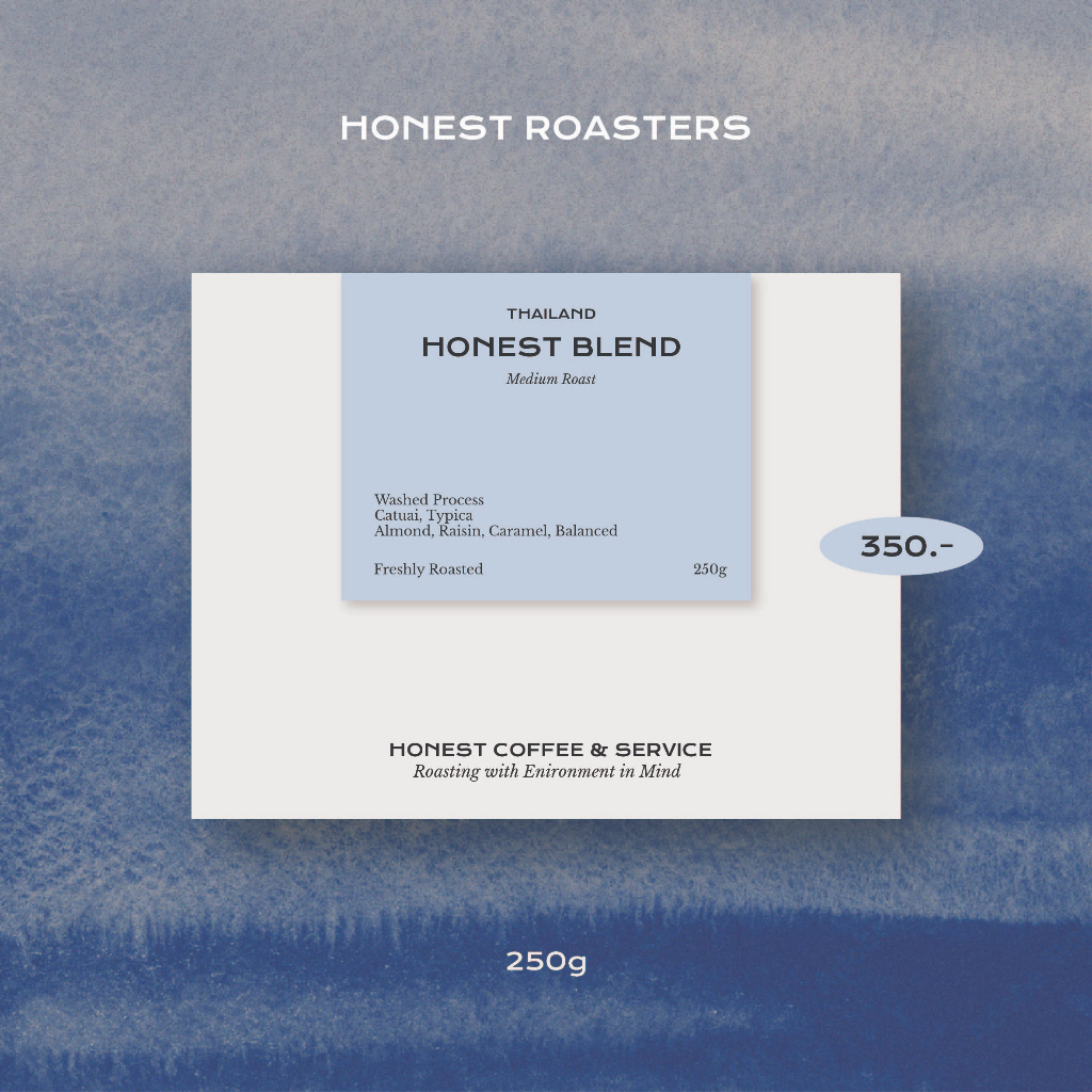 Honest Coffee - Honest Blend 250g เมล็ดกาแฟคั่ว | Shopee Thailand