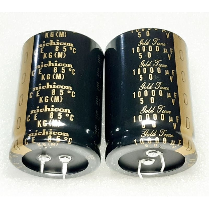 Nichicon KG Type II 10000uf 50v Capacitor ตัวเก็บประจุ คาปาซิเตอร์ ...