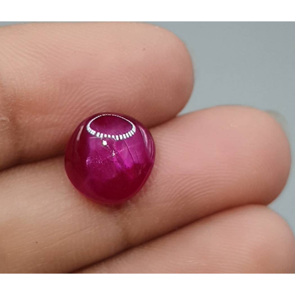 J211 ทับทิมพม่าแดงฉ่ำ เหลือบสตาร์ 4.85 Cts (ต้องการใบเซอร์รบกวนติดต่อ ...