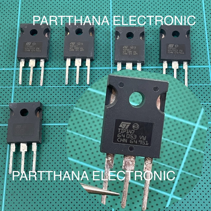 TIP147 10A 100V Darlington แพ็ค2ตัว | Shopee Thailand