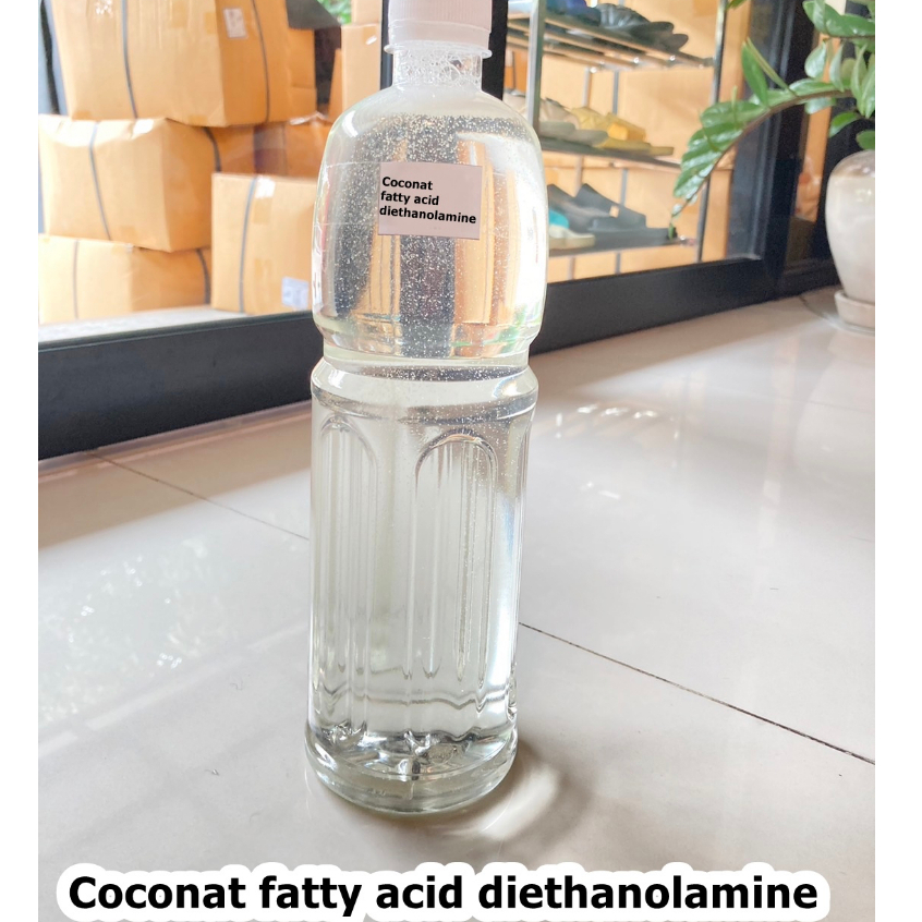 Coconut fatty acid diethanolamine (สารทำให้ฟองแน่น ช่วยเพิ่มความหนืด ...