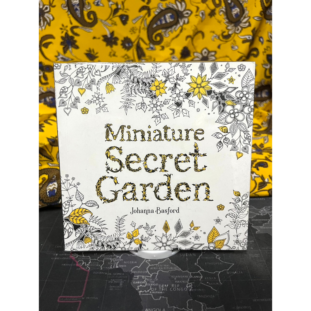 สมุด Book ชุด สมุดภาพ ระบายสี Miniature Secret Garden by Johanna ...